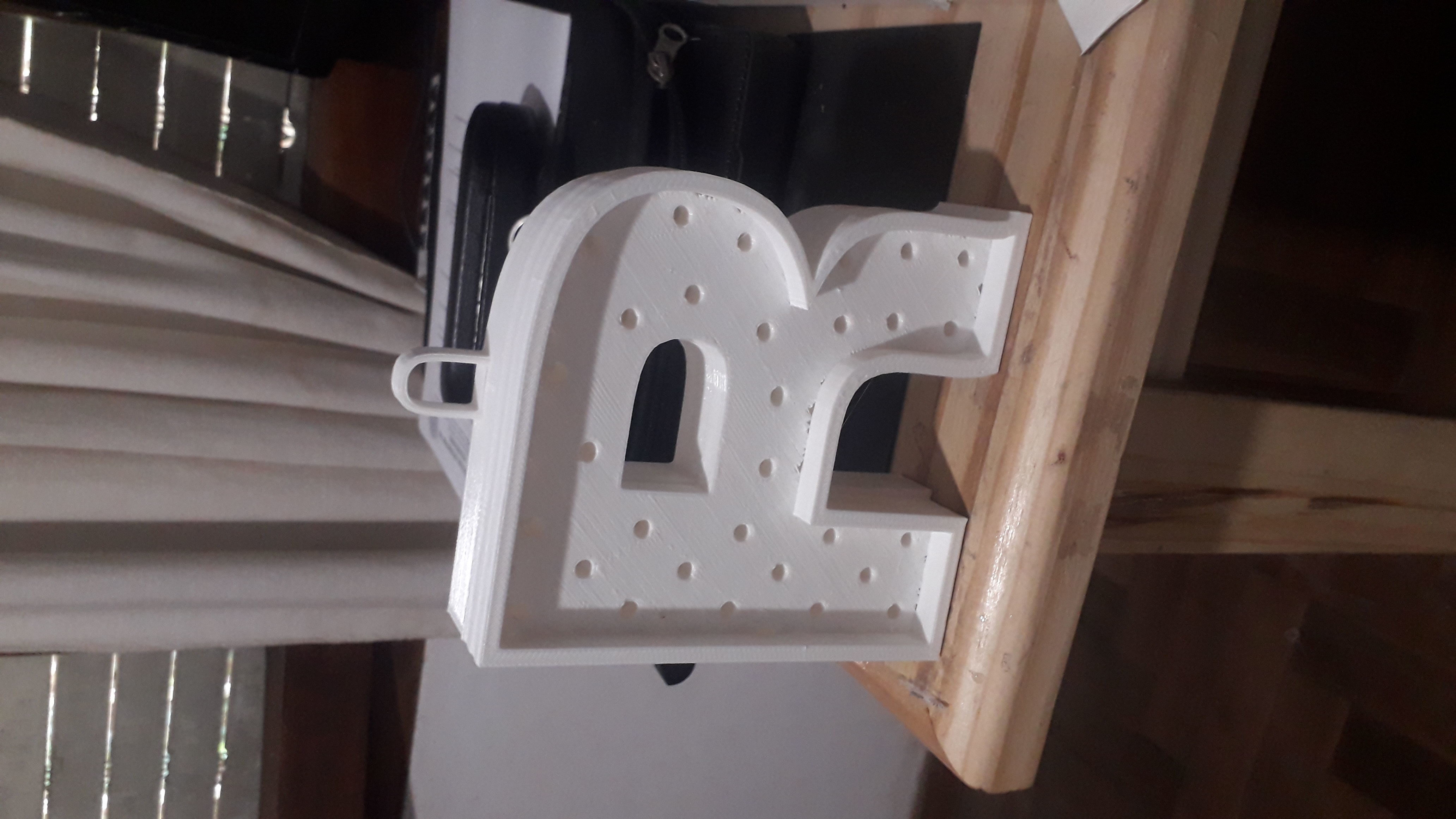 Файл STL LED LETTER R・Модель 3D-принтера для загрузки・Cults